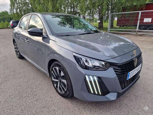 Pelēks Peugeot 208 2024 Viļņa, ar dzinēja tilpumu 1.20 L un nobraukumu 5 tūkst. km par 12499 €, foto 1 vietnē AUTOMOTO.COM.LV