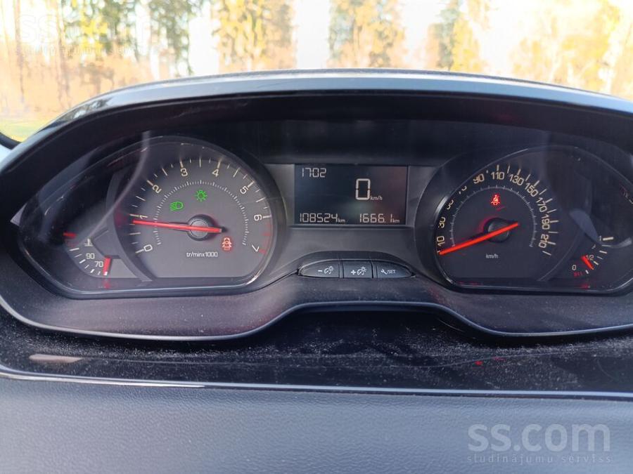 Peugeot 208 2014 in Valmiera, with an engine capacity of 1.00 L and mileage of 109 thousand km for 3100 €, photo 12 on AUTOMOTO.COM.LV
