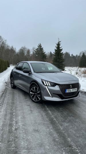 Peugeot 208 2021 Tallina, ar dzinēja tilpumu 1.20 L un nobraukumu 81 tūkst. km par 14500 €, foto  vietnē AUTOMOTO.COM.LV