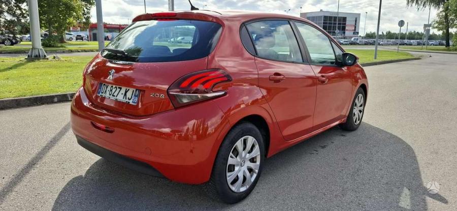 Oranžs Peugeot 208 2015 Tauragė, ar dzinēja tilpumu 1.56 L un nobraukumu 213 tūkst. km par 4200 €, foto 5 vietnē AUTOMOTO.COM.LV