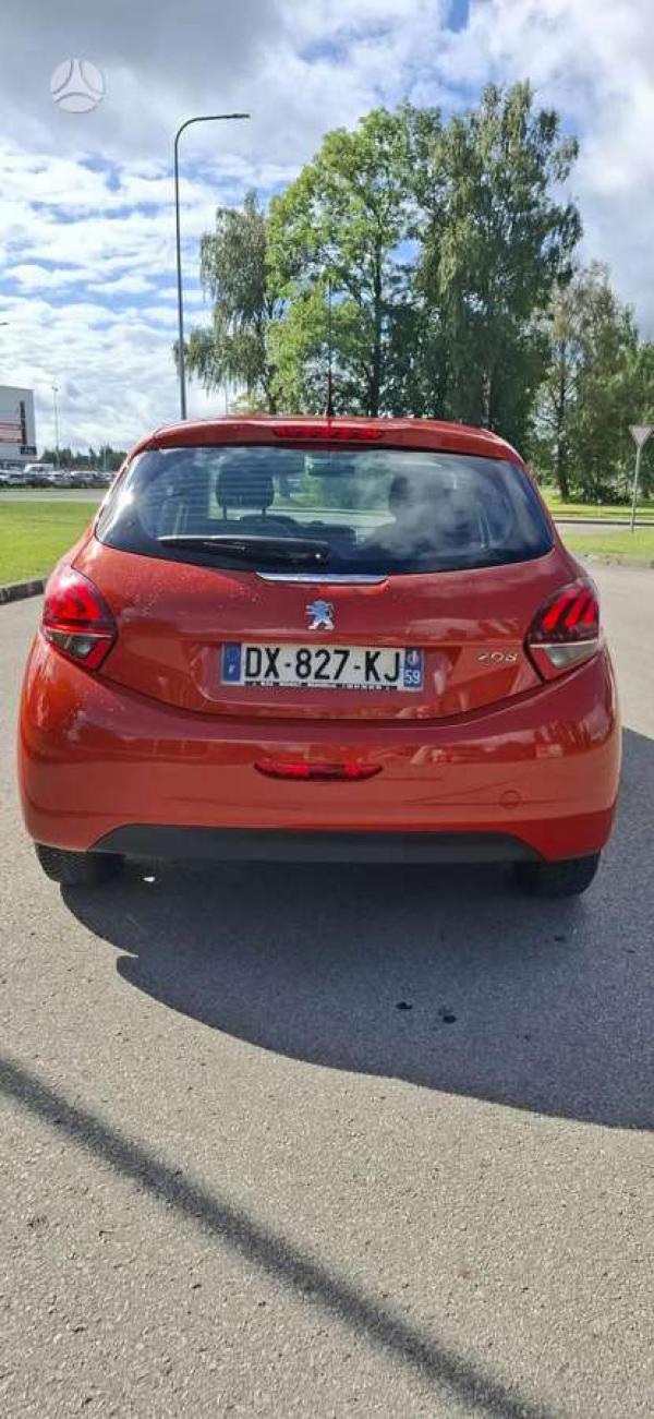Oranžs Peugeot 208 2015 Tauragė, ar dzinēja tilpumu 1.56 L un nobraukumu 213 tūkst. km par 4200 €, foto 6 vietnē AUTOMOTO.COM.LV