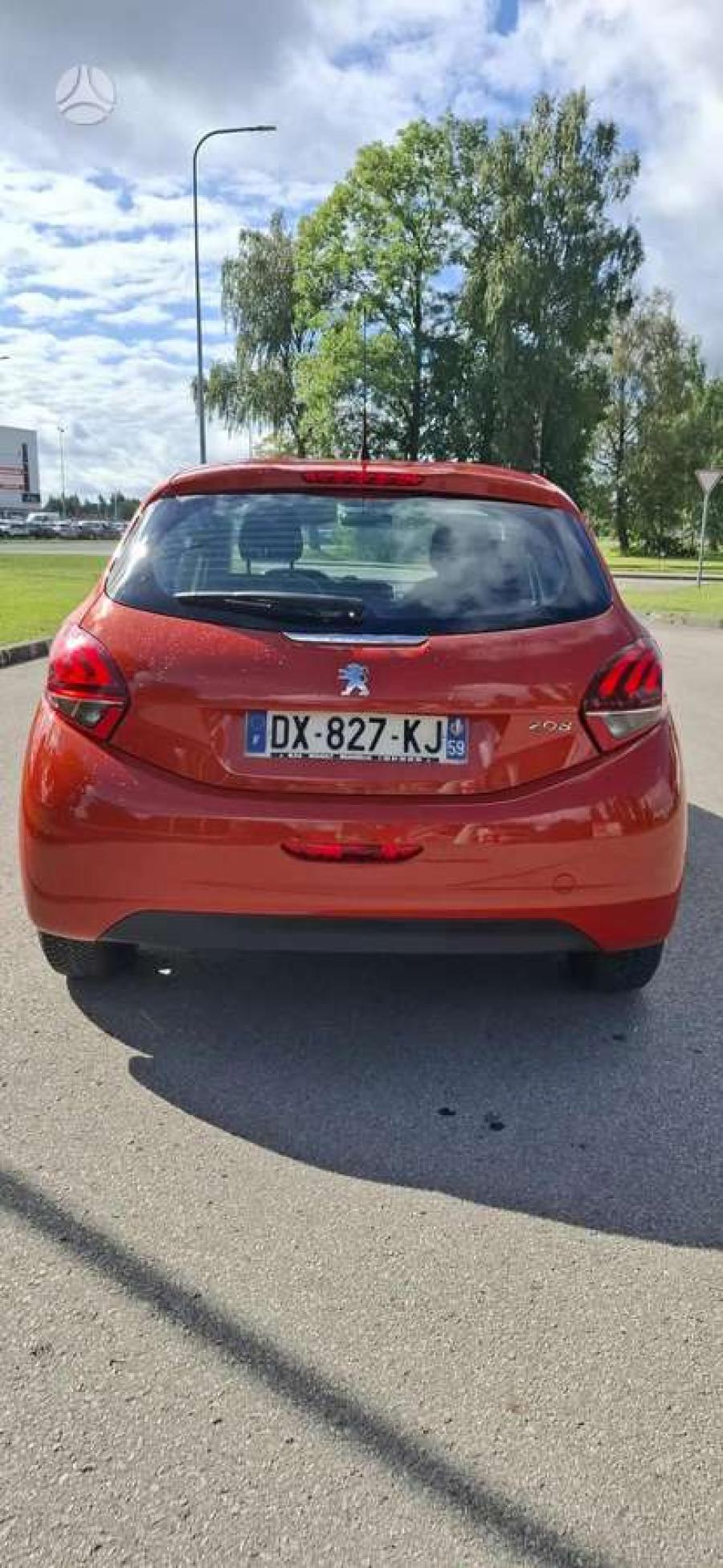 Oranžs Peugeot 208 2015 Tauragė, ar dzinēja tilpumu 1.56 L un nobraukumu 213 tūkst. km par 4200 €, foto 6 vietnē AUTOMOTO.COM.LV
