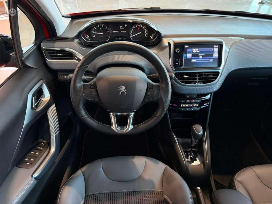 Oranžs Peugeot 208 2017 Viļņa, ar dzinēja tilpumu 1.20 L un nobraukumu 9 tūkst. km par 8900 €, foto 12 vietnē AUTOMOTO.COM.LV