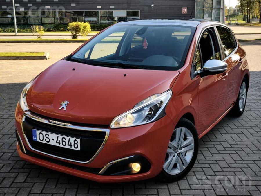 Oranžs Peugeot 208 2017 Jelgava, ar dzinēja tilpumu 1.20 L un nobraukumu 0 tūkst. km par 6490 €, foto 1 vietnē AUTOMOTO.COM.LV