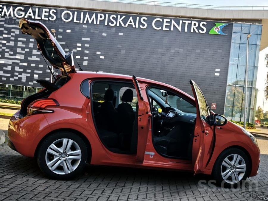 Oranžs Peugeot 208 2017 Jelgava, ar dzinēja tilpumu 1.20 L un nobraukumu 0 tūkst. km par 6490 €, foto 8 vietnē AUTOMOTO.COM.LV