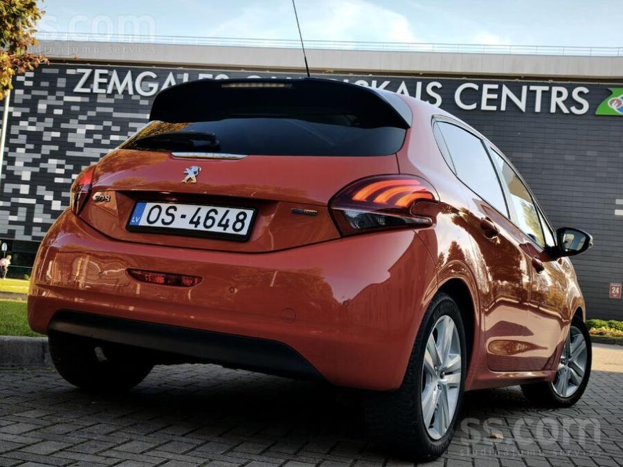 Oranžs Peugeot 208 2017 Jelgava, ar dzinēja tilpumu 1.20 L un nobraukumu 0 tūkst. km par 6490 €, foto 12 vietnē AUTOMOTO.COM.LV