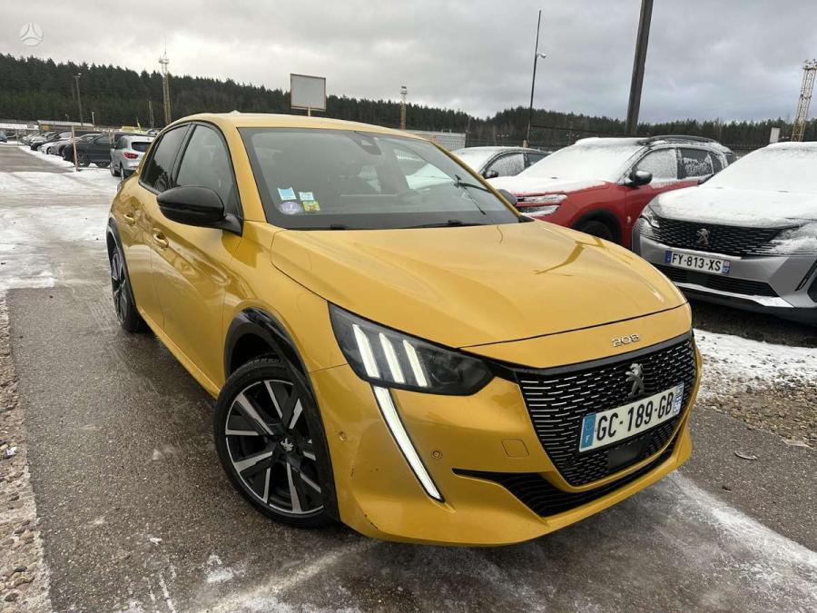 Oranžs Peugeot 208 2021 Viļņa, ar dzinēja tilpumu 1.20 L un nobraukumu 170 tūkst. km par 12099 €, foto 6 vietnē AUTOMOTO.COM.LV