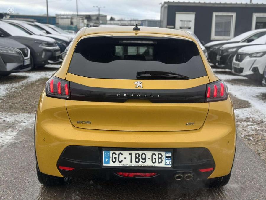 Oranžs Peugeot 208 2021 Viļņa, ar dzinēja tilpumu 1.20 L un nobraukumu 170 tūkst. km par 12099 €, foto 8 vietnē AUTOMOTO.COM.LV