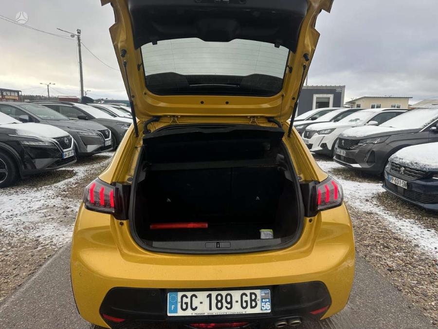 Oranžs Peugeot 208 2021 Viļņa, ar dzinēja tilpumu 1.20 L un nobraukumu 170 tūkst. km par 12099 €, foto 10 vietnē AUTOMOTO.COM.LV