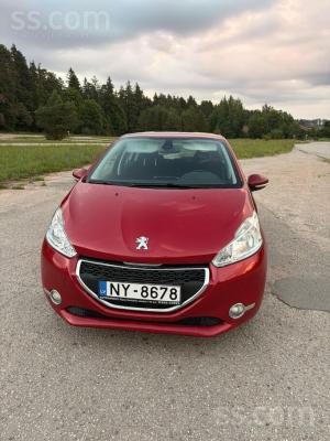 Red Peugeot 208 2012 in Tukums, with an engine capacity of 1.20 L and mileage of 155 thousand km for 2500 €, photo  on AUTOMOTO.COM.LV