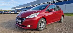 Red Peugeot 208 2013 in Daugavpils, with an engine capacity of 1.20 L and mileage of 0 thousand km for 3650 €, photo  on AUTOMOTO.COM.LV