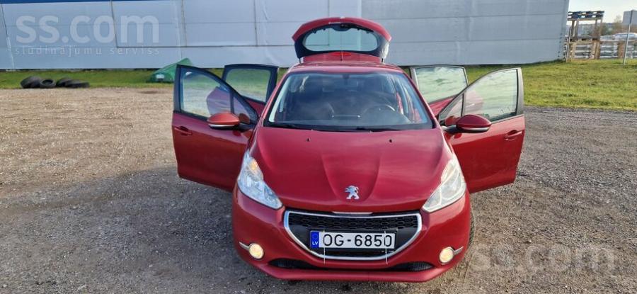 Sarkans Peugeot 208 2013 Daugavpils, ar dzinēja tilpumu 1.20 L un nobraukumu 0 tūkst. km par 3650 €, foto 32 vietnē AUTOMOTO.COM.LV