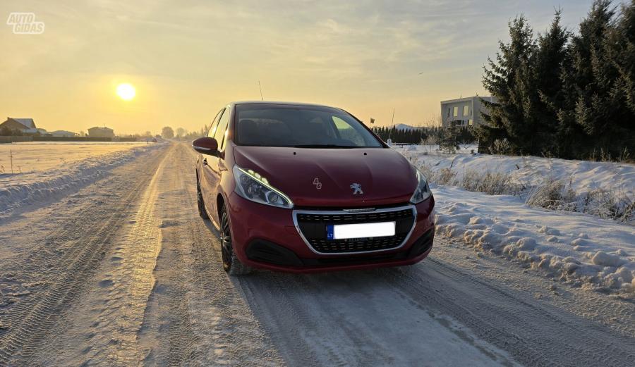 Sarkans Peugeot 208 2016 Klaipėda, ar dzinēja tilpumu 1.20 L un nobraukumu 121 tūkst. km par 7000 €, foto 3 vietnē AUTOMOTO.COM.LV