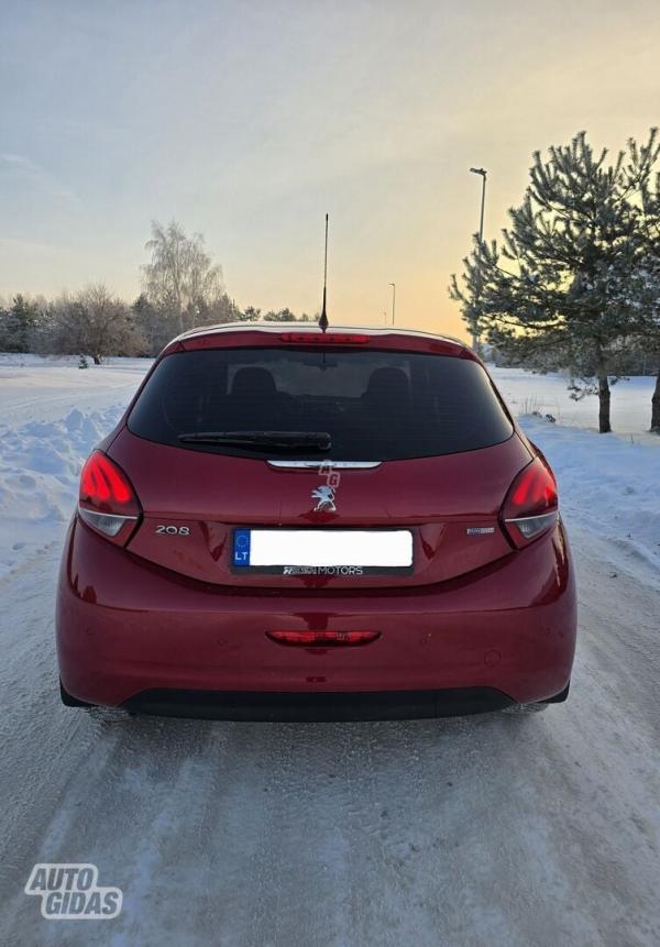 Red Peugeot 208 2016 in Klaipeda, with an engine capacity of 1.20 L and mileage of 121 thousand km for 7000 €, photo 7 on AUTOMOTO.COM.LV