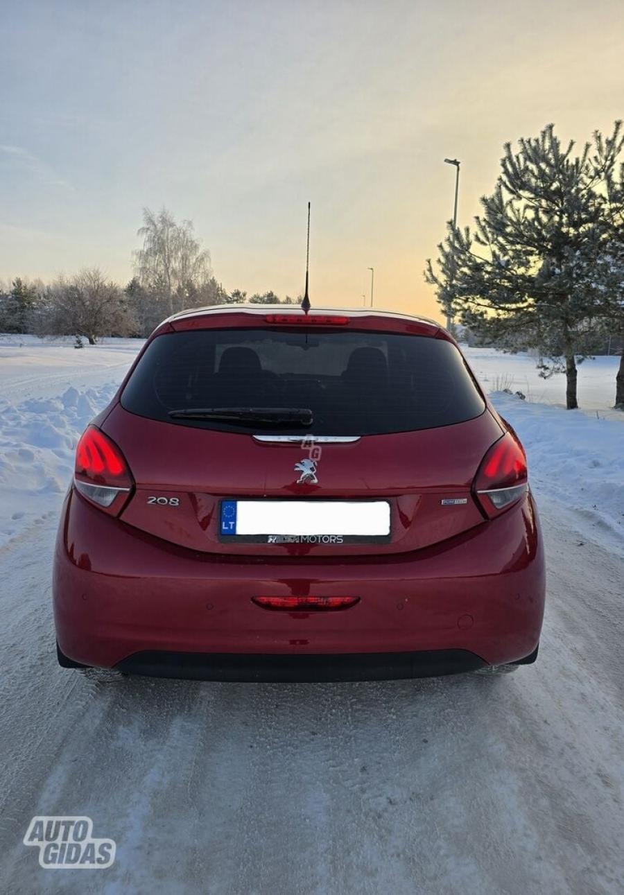 Sarkans Peugeot 208 2016 Klaipėda, ar dzinēja tilpumu 1.20 L un nobraukumu 121 tūkst. km par 7000 €, foto 7 vietnē AUTOMOTO.COM.LV