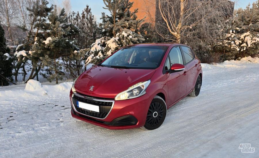 Sarkans Peugeot 208 2016 Klaipėda, ar dzinēja tilpumu 1.20 L un nobraukumu 121 tūkst. km par 7000 €, foto 9 vietnē AUTOMOTO.COM.LV