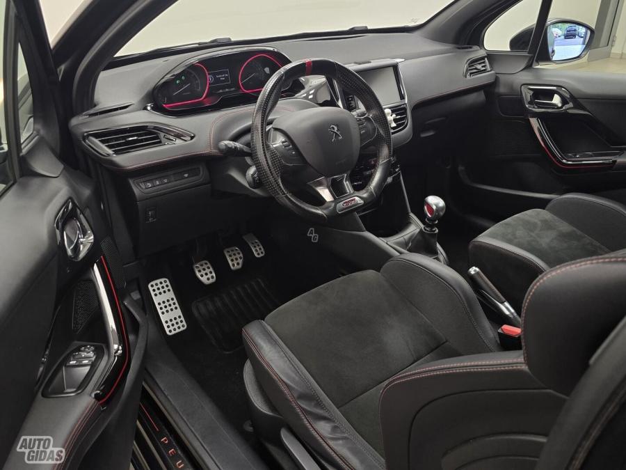 Sarkans Peugeot 208 2016 Viļņa, ar dzinēja tilpumu 1.60 L un nobraukumu 78 tūkst. km par 13990 €, foto 11 vietnē AUTOMOTO.COM.LV