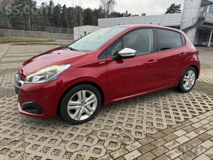 Sarkans Peugeot 208 2017 Rīga, ar dzinēja tilpumu 1.20 L un nobraukumu 126 tūkst. km par 4950 €, foto 2 vietnē AUTOMOTO.COM.LV