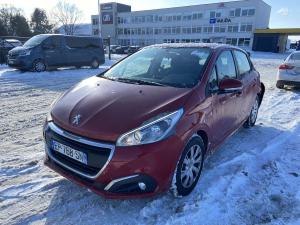 Sarkans Peugeot 208 2017 Tauragė, ar dzinēja tilpumu 1.20 L un nobraukumu 58 tūkst. km par 3950 €, foto  vietnē AUTOMOTO.COM.LV