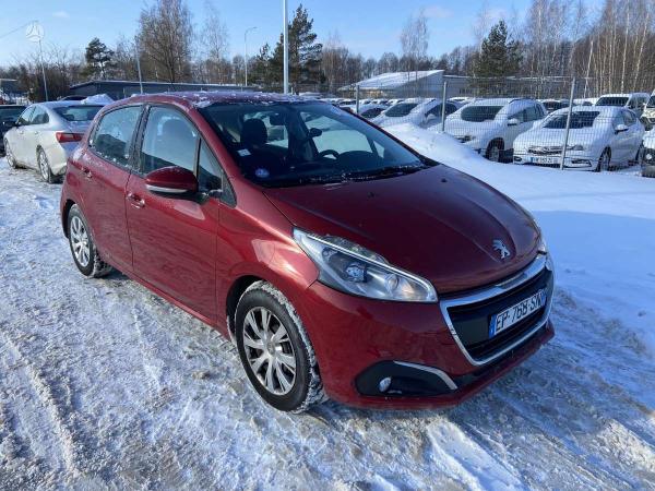 Sarkans Peugeot 208 2017 Tauragė, ar dzinēja tilpumu 1.20 L un nobraukumu 58 tūkst. km par 3950 €, foto 2 vietnē AUTOMOTO.COM.LV