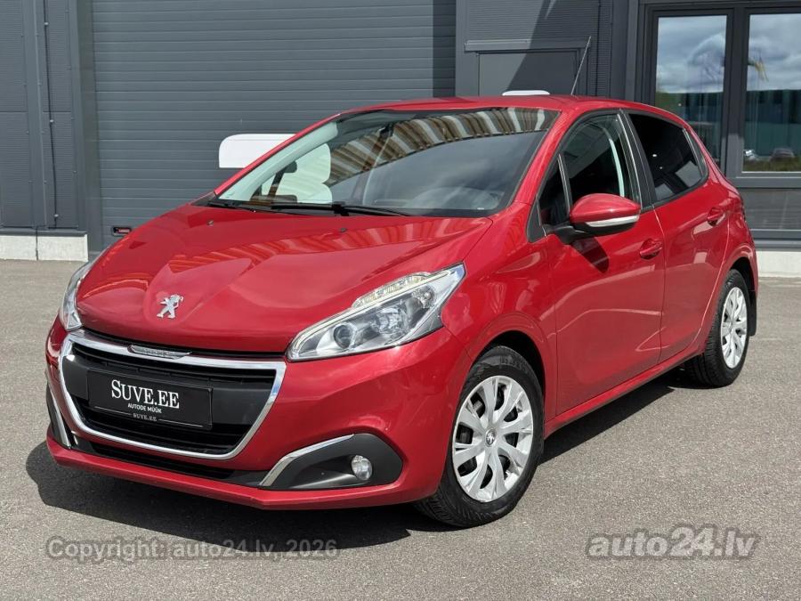 Sarkans Peugeot 208 2017 Tallina, ar dzinēja tilpumu 1.60 L un nobraukumu 78 tūkst. km par 6495 €, foto 3 vietnē AUTOMOTO.COM.LV