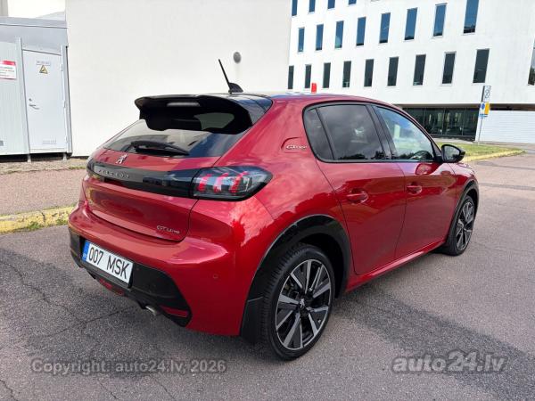 Sarkans Peugeot 208 2019 Tallina, ar dzinēja tilpumu 1.20 L un nobraukumu 37 tūkst. km par 15900 €, foto 5 vietnē AUTOMOTO.COM.LV