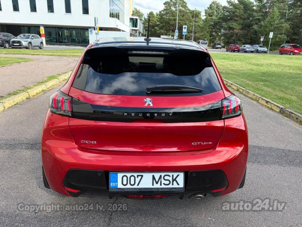Sarkans Peugeot 208 2019 Tallina, ar dzinēja tilpumu 1.20 L un nobraukumu 37 tūkst. km par 15900 €, foto 6 vietnē AUTOMOTO.COM.LV