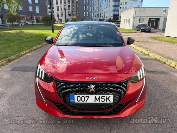 Peugeot 208 2019 in Tallinn on AUTOMOTO.COM.LV Red Peugeot 208 2019 in Tallinn, with an engine capacity of 1.20 L and mileage of 37 thousand km for 15900 €, photo 3 on AUTOMOTO.COM.LV