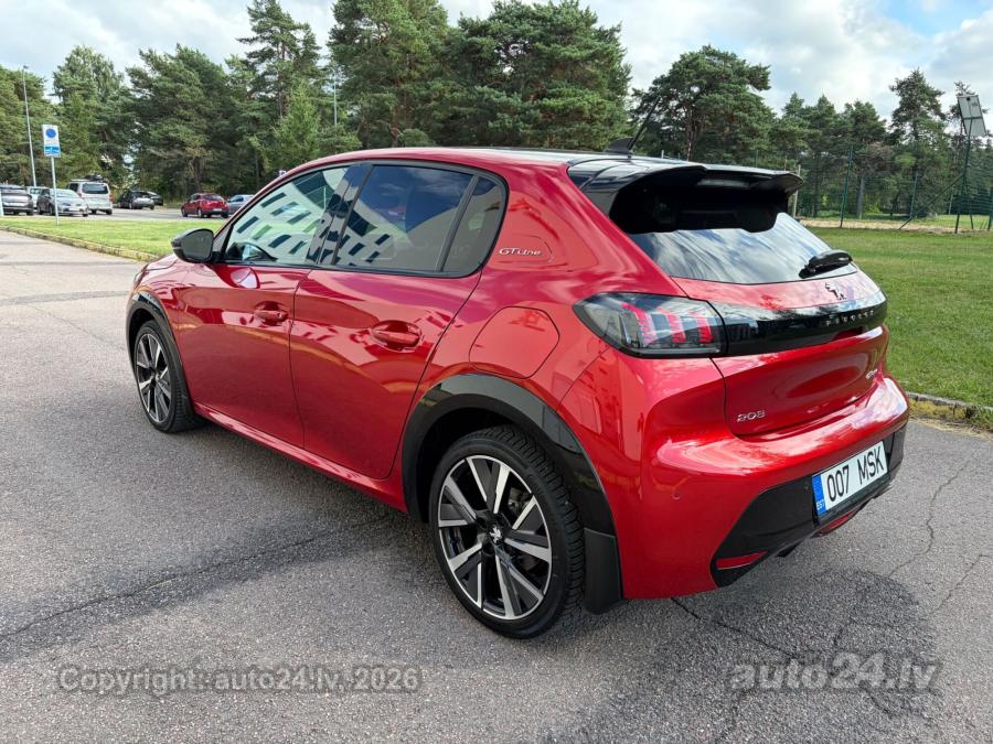Red Peugeot 208 2019 in Tallinn, with an engine capacity of 1.20 L and mileage of 37 thousand km for 15900 €, photo 8 on AUTOMOTO.COM.LV