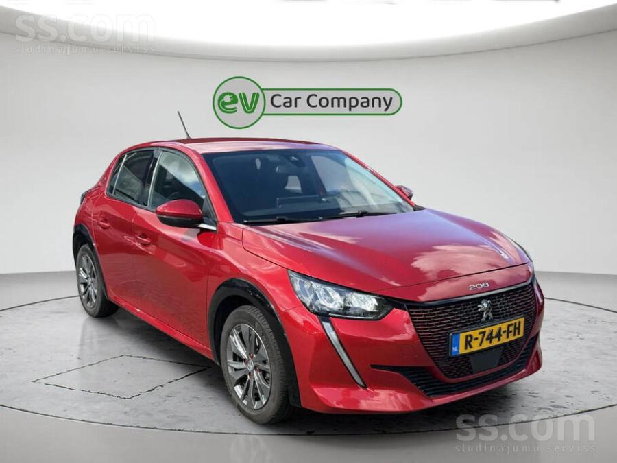 Sarkans Peugeot 208 2020 Limbaži, ar dzinēja tilpumu 1.20 L un nobraukumu 95 tūkst. km par 15945 €, foto 3 vietnē AUTOMOTO.COM.LV