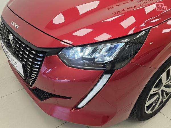 Red Peugeot 208 2021 in Vilnius, with an engine capacity of 1.20 L and mileage of 41 thousand km for 11990 €, photo 4 on AUTOMOTO.COM.LV