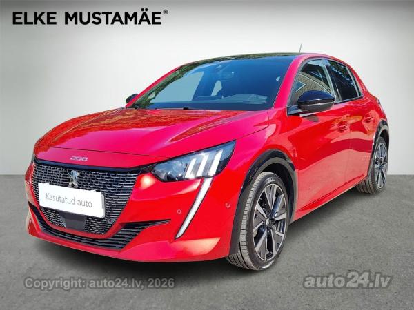 Red Peugeot 208 2021 in Tallinn, with an engine capacity of 1.20 L and mileage of 62 thousand km for 13995 €, photo 1 on AUTOMOTO.COM.LV