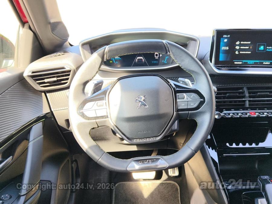 Sarkans Peugeot 208 2021 Tallina, ar dzinēja tilpumu 1.20 L un nobraukumu 62 tūkst. km par 13995 €, foto 10 vietnē AUTOMOTO.COM.LV