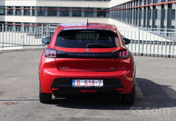 Sarkans Peugeot 208 2021 Rīga, ar dzinēja tilpumu 0.00 L un nobraukumu 22 tūkst. km par 17280 €, foto 5 vietnē AUTOMOTO.COM.LV