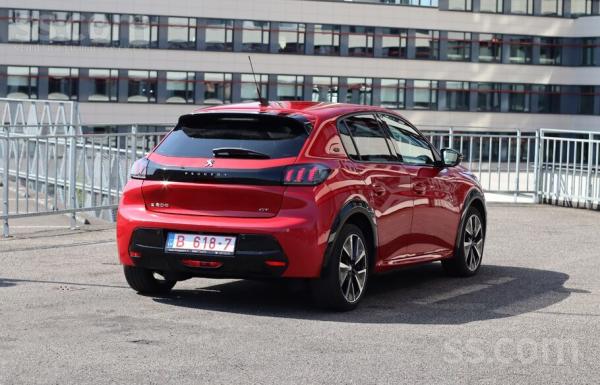 Sarkans Peugeot 208 2021 Rīga, ar dzinēja tilpumu 0.00 L un nobraukumu 22 tūkst. km par 17280 €, foto 6 vietnē AUTOMOTO.COM.LV