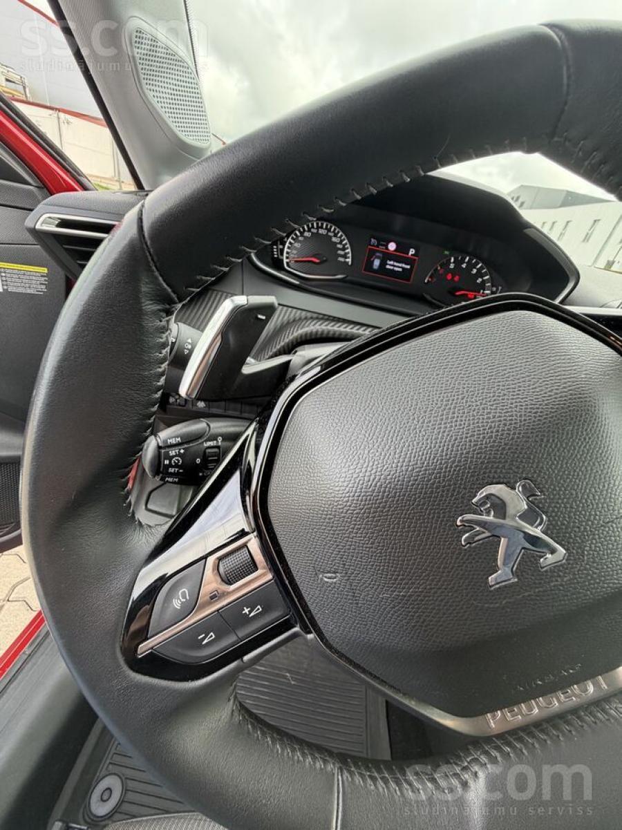 Red Peugeot 208 2021 in Riga, with an engine capacity of 1.20 L and mileage of 85 thousand km for 10250 €, photo 12 on AUTOMOTO.COM.LV