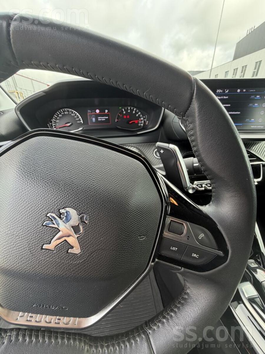 Red Peugeot 208 2021 in Riga, with an engine capacity of 1.20 L and mileage of 85 thousand km for 10250 €, photo 13 on AUTOMOTO.COM.LV