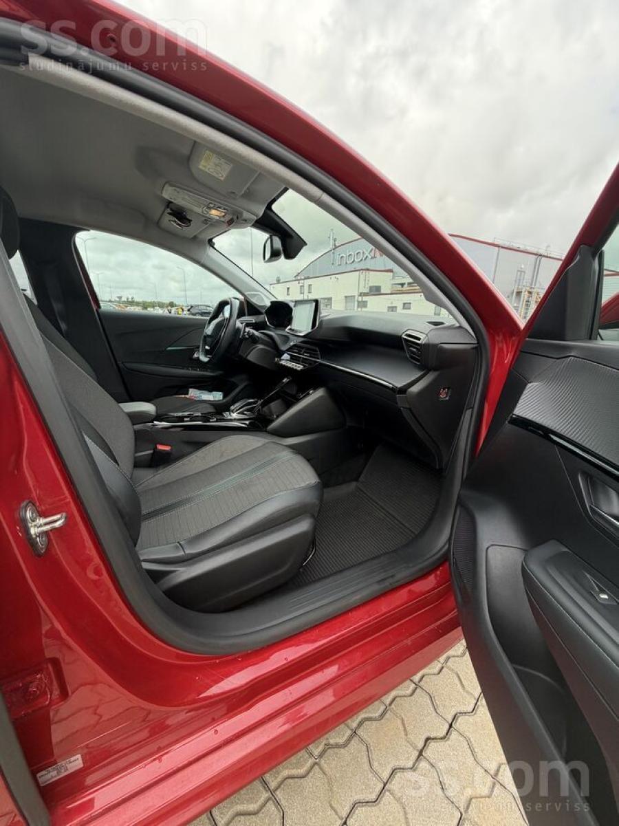 Red Peugeot 208 2021 in Riga, with an engine capacity of 1.20 L and mileage of 85 thousand km for 10250 €, photo 16 on AUTOMOTO.COM.LV