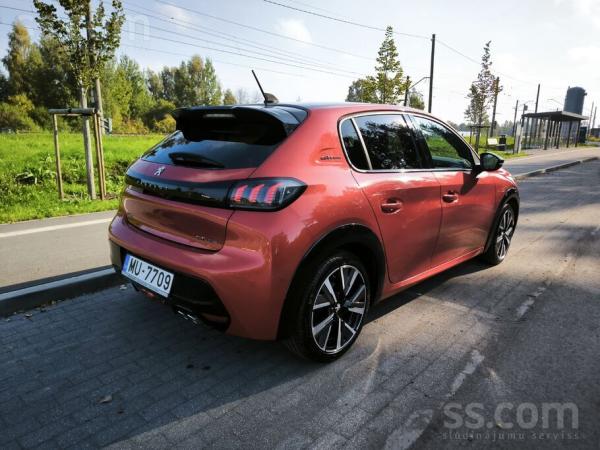 Red Peugeot 208 2021 in Riga, with an engine capacity of 1.20 L and mileage of 58 thousand km for 13500 €, photo 7 on AUTOMOTO.COM.LV