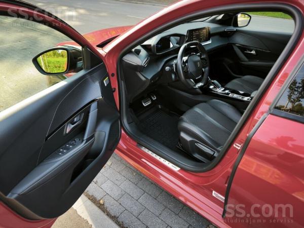 Red Peugeot 208 2021 in Riga, with an engine capacity of 1.20 L and mileage of 58 thousand km for 13500 €, photo 9 on AUTOMOTO.COM.LV