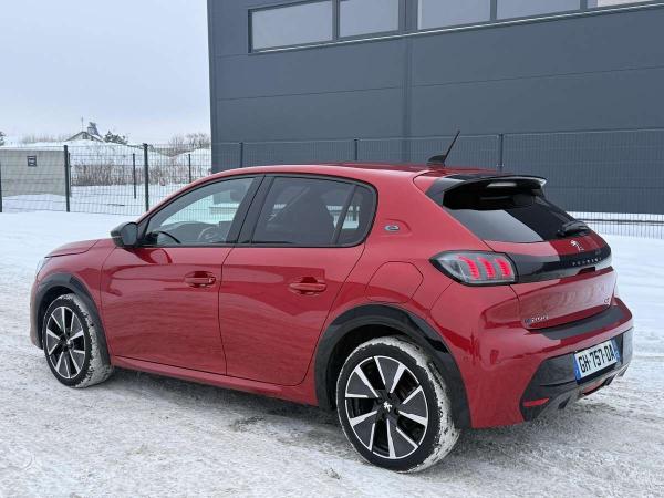 Sarkans Peugeot 208 2022 Kauņa, ar dzinēja tilpumu 0.00 L un nobraukumu 38 tūkst. km par 14000 €, foto 2 vietnē AUTOMOTO.COM.LV