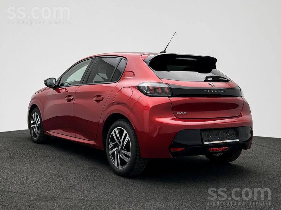 Sarkans Peugeot 208 2022 Rīga, ar dzinēja tilpumu 1.20 L un nobraukumu 105 tūkst. km par 12200 €, foto 5 vietnē AUTOMOTO.COM.LV