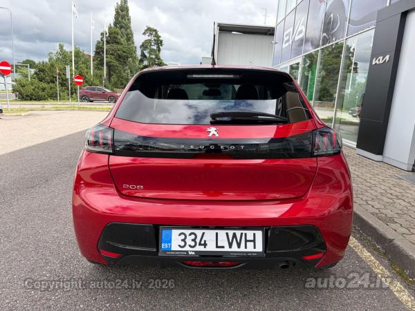 Red Peugeot 208 2023 in Tallinn, with an engine capacity of 1.20 L and mileage of 22 thousand km for 15900 €, photo 3 on AUTOMOTO.COM.LV
