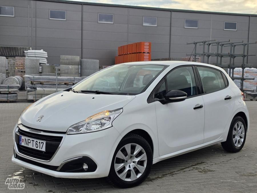 White Peugeot 208 2016 in Silute, with an engine capacity of 1.60 L and mileage of 237 thousand km for 3500 €, photo 13 on AUTOMOTO.COM.LV