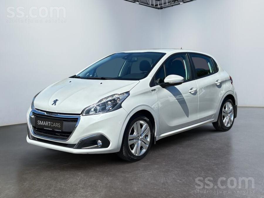 Balts Peugeot 208 2019 Rīga, ar dzinēja tilpumu 1.20 L un nobraukumu 48 tūkst. km par 8410 €, foto 1 vietnē AUTOMOTO.COM.LV