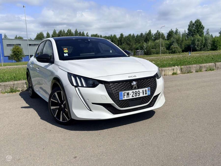 Balts Peugeot 208 2019 Panevēža, ar dzinēja tilpumu 1.50 L un nobraukumu 281 tūkst. km par 6990 €, foto 3 vietnē AUTOMOTO.COM.LV
