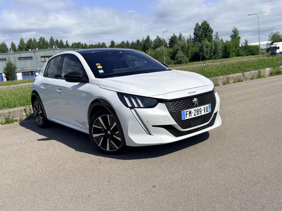 Balts Peugeot 208 2019 Panevēža, ar dzinēja tilpumu 1.50 L un nobraukumu 281 tūkst. km par 6990 €, foto 4 vietnē AUTOMOTO.COM.LV