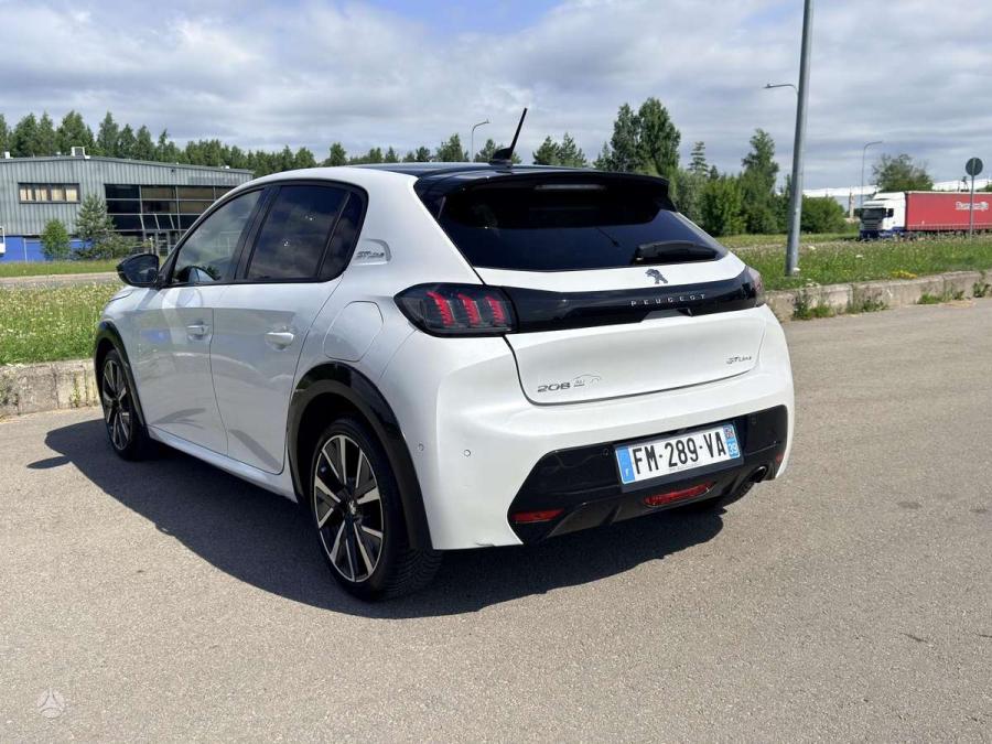 Balts Peugeot 208 2019 Panevēža, ar dzinēja tilpumu 1.50 L un nobraukumu 281 tūkst. km par 6990 €, foto 10 vietnē AUTOMOTO.COM.LV
