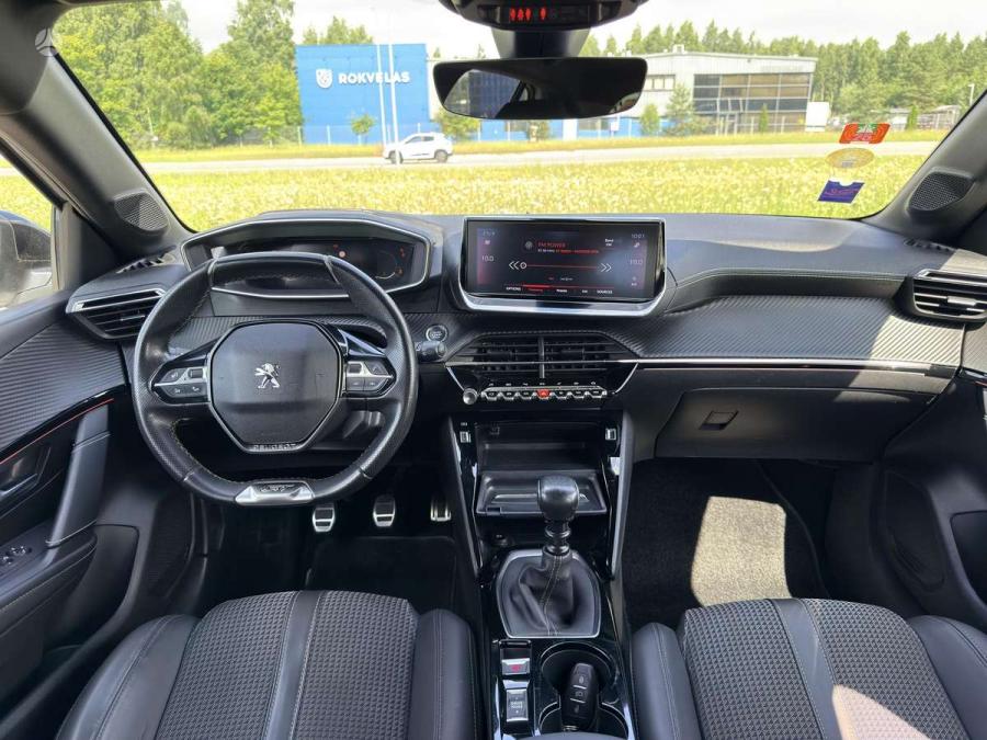 Balts Peugeot 208 2019 Panevēža, ar dzinēja tilpumu 1.50 L un nobraukumu 281 tūkst. km par 6990 €, foto 18 vietnē AUTOMOTO.COM.LV