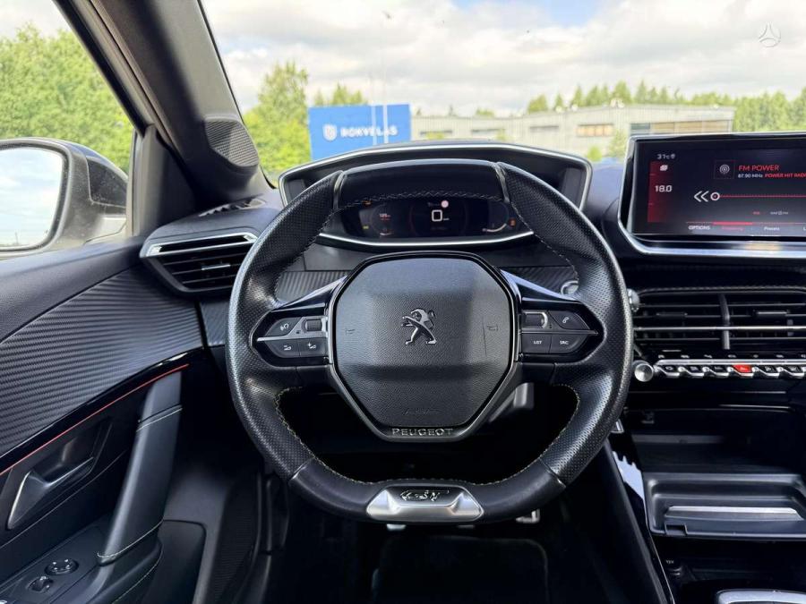 Balts Peugeot 208 2019 Panevēža, ar dzinēja tilpumu 1.50 L un nobraukumu 281 tūkst. km par 6990 €, foto 19 vietnē AUTOMOTO.COM.LV